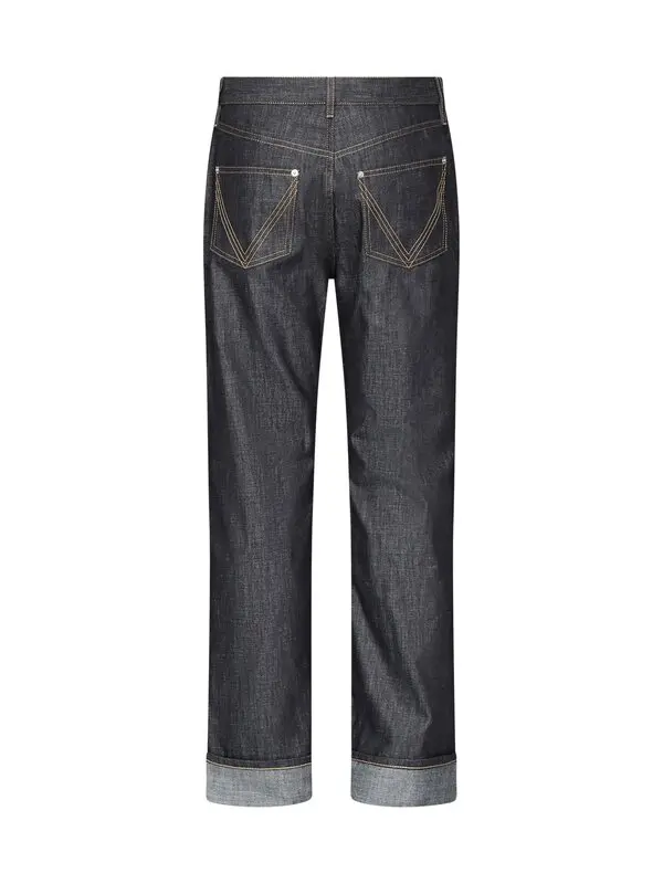 Bottega Veneta Wide Leg Jeans