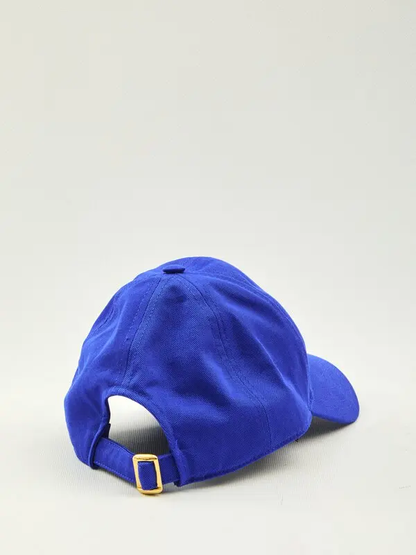 Celine Triomphe Baseball Cap In Cotton Gabardine
