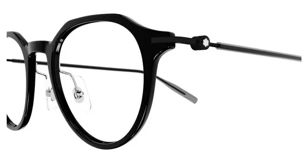 Montblanc Eyewear Pantos Frame Glasses - Black
