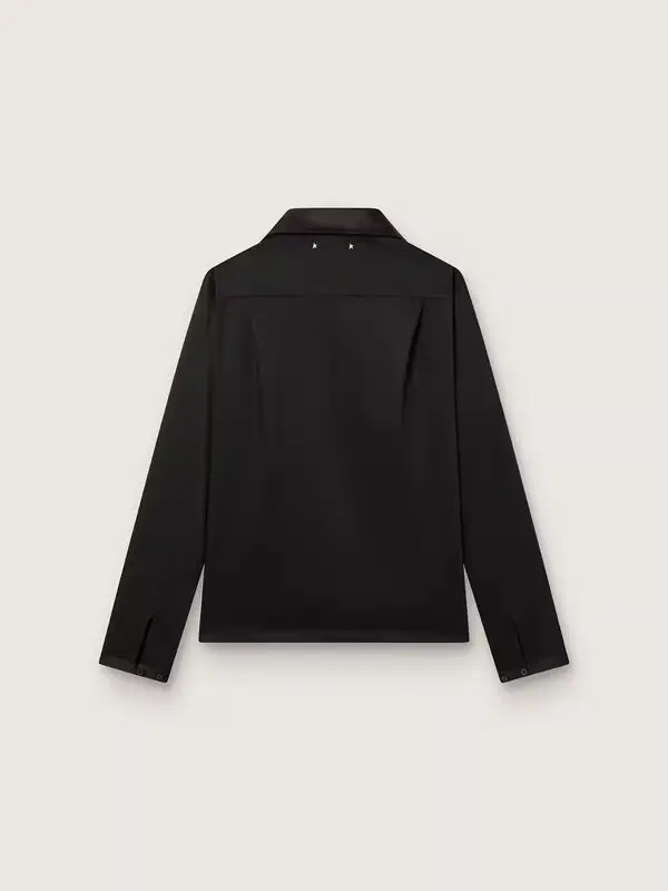 GOLDEN GOOSE Satin Detailed Shirt