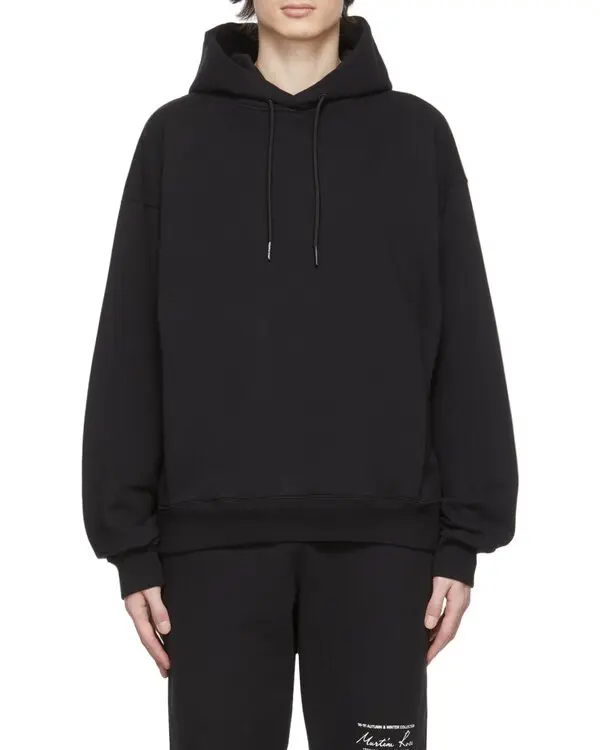 Martine Rose Logo-printed Drawstring Oversized Hoodie