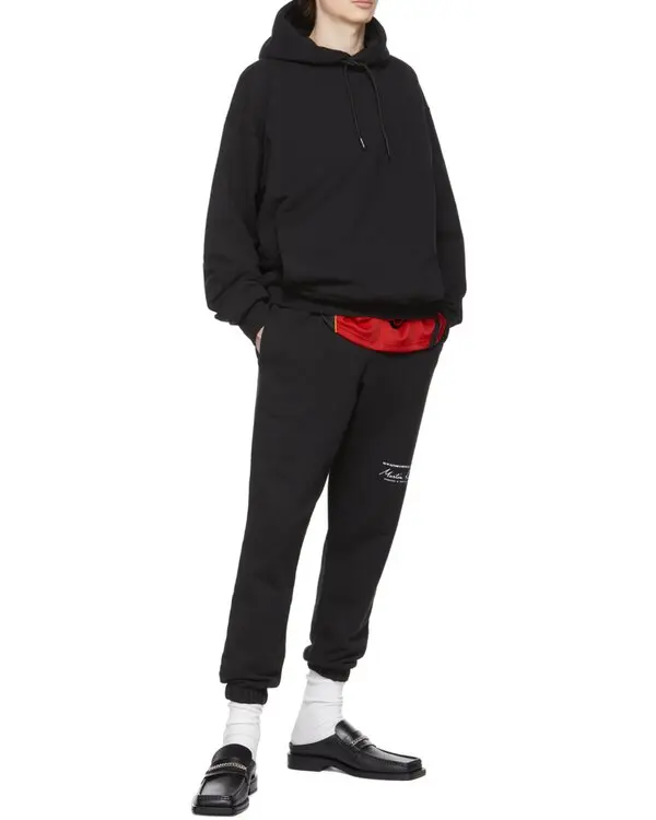 Martine Rose Logo-printed Drawstring Oversized Hoodie