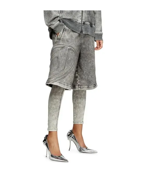 DIESEL® D-denny-s Track Denim Bermudas