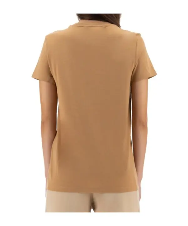 Max Mara Logo Embroidered Crewneck T-shirt