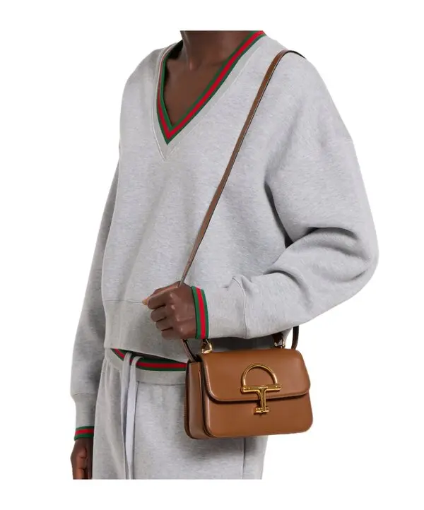 Gucci Siena Top Handle Bag - Brown