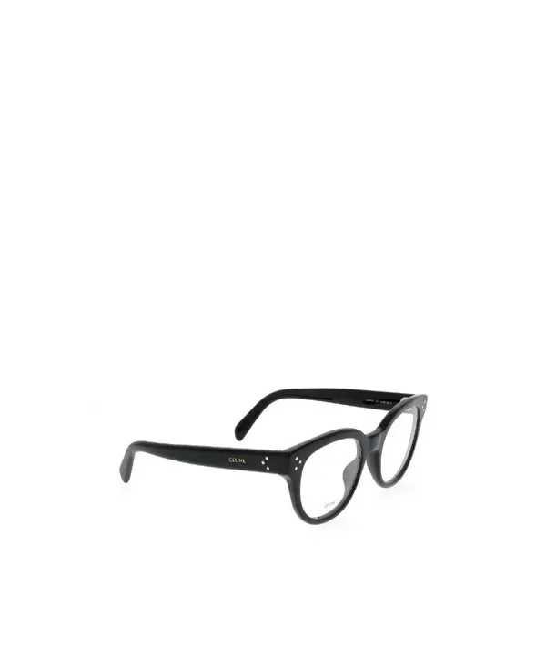 Celine Round Frame Eyeglasses - Black