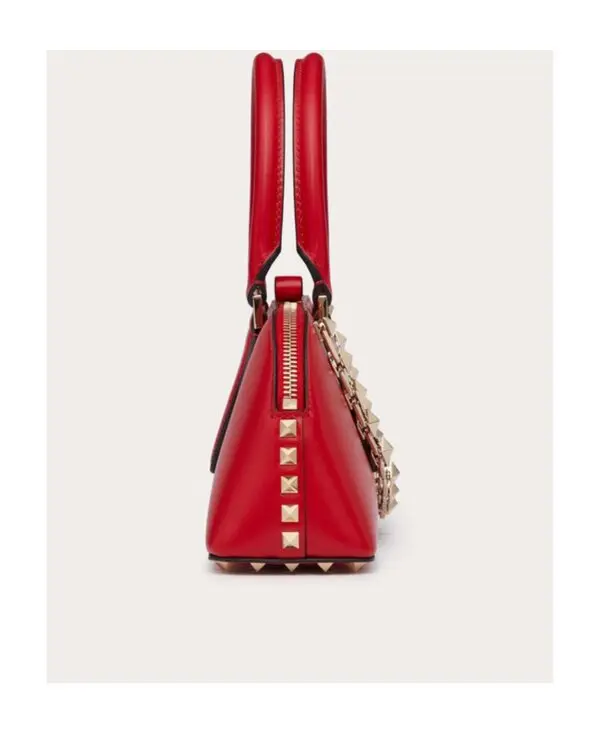Valentino Garavani Rockstud East-west Zip-up Tote Bag - Red
