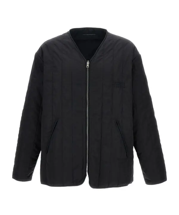 MAISON MARGIELA Reversible Padded Zip-up Jacket