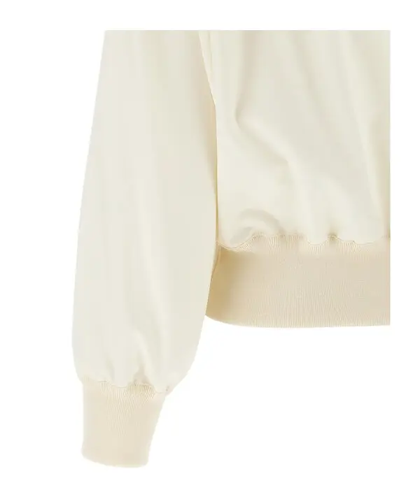 Fabiana Filippi Lace-insert Bomber Jacket