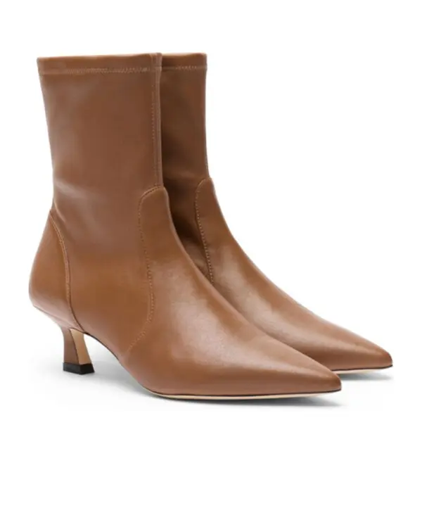 STUART WEITZMAN Vinnie Bootie 50 - Brown