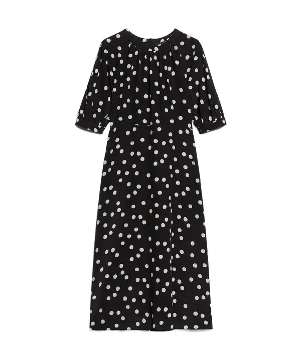 Max Mara Demetra Polka Dot Printed Dress