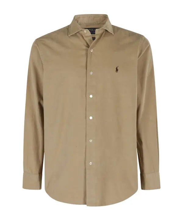 Polo Ralph Lauren Check-pattern Button-down Shirt - Beige