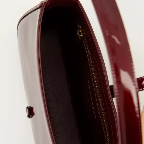 Saint Laurent Le 5 À 7 Shoulder Bag - Red