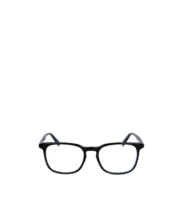 Moncler Square Frame Eyeglasses - Black