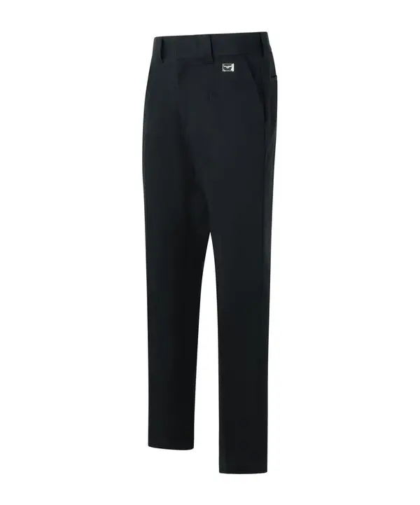 Dolce & Gabbana Logo Plaque Pressed Crease Trousers