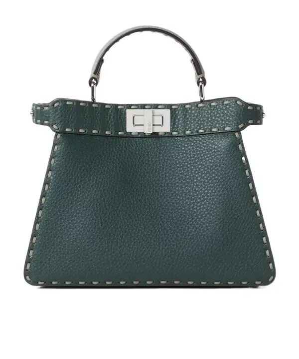 Fendi Peekaboo Iseeu Small Tote Bag - Green