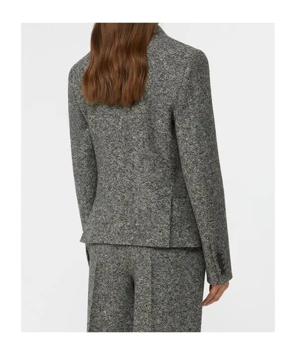 Max Mara Feminine Wool And Silk Blazer