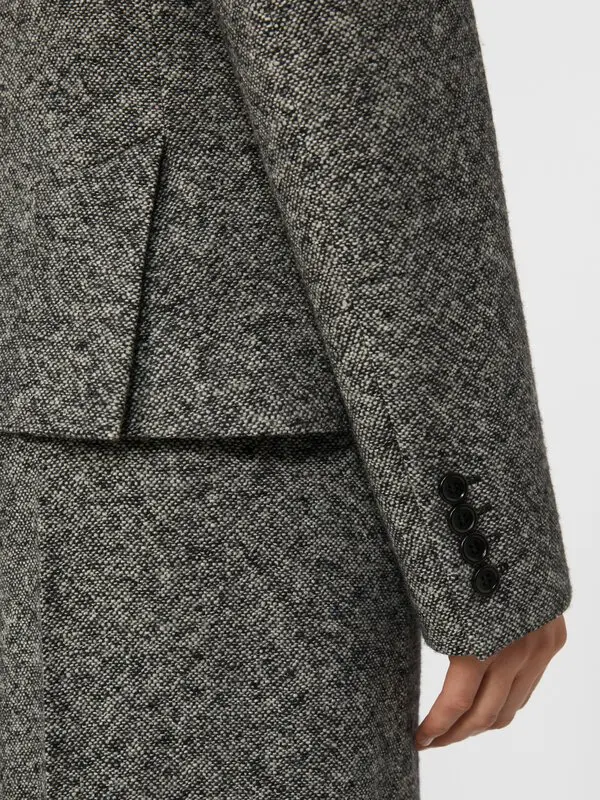 Max Mara Feminine Wool And Silk Blazer
