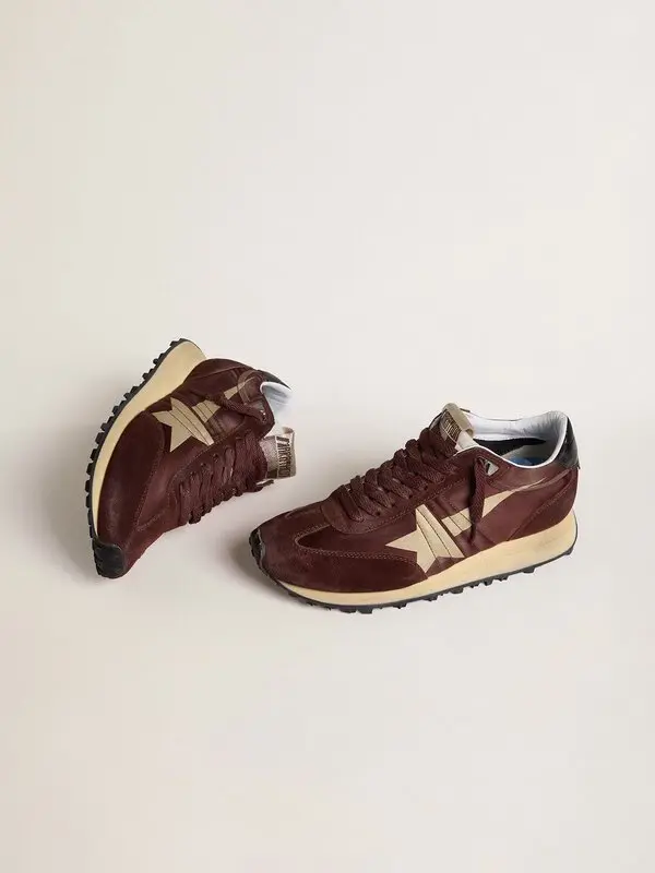 GOLDEN GOOSE Marathon Low-top Sneakers - Red