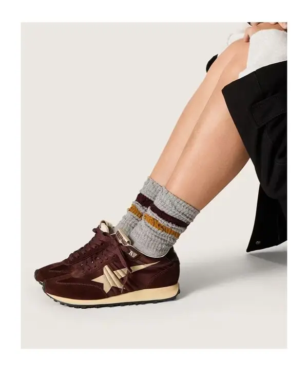 GOLDEN GOOSE Marathon Low-top Sneakers - Red