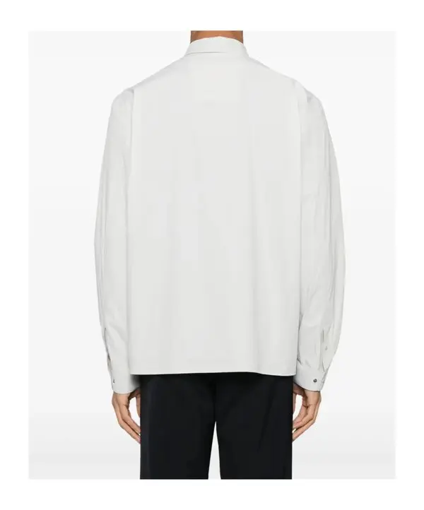 Herno Long Sleeved Shirt With Chest Pockets - Chantilly