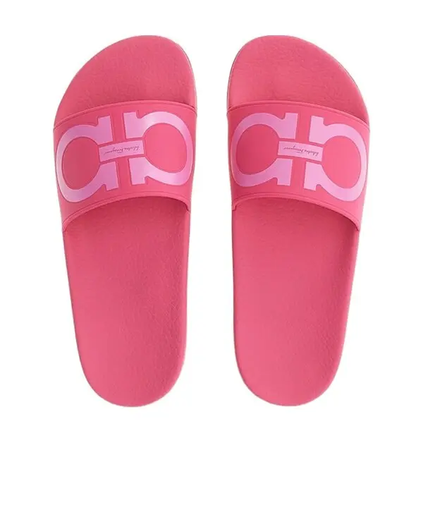 FERRAGAMO Gancini Pool Slides