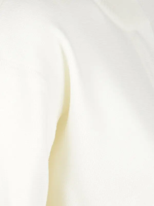 Max Mara Pelago Long-sleeved Knitted Cardigan - White