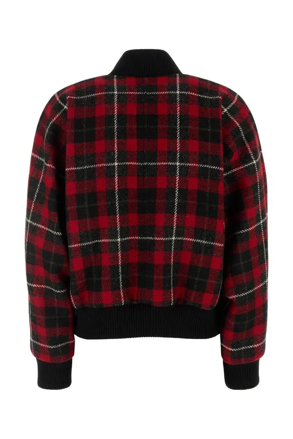 Dior Checked Bomber Jacket