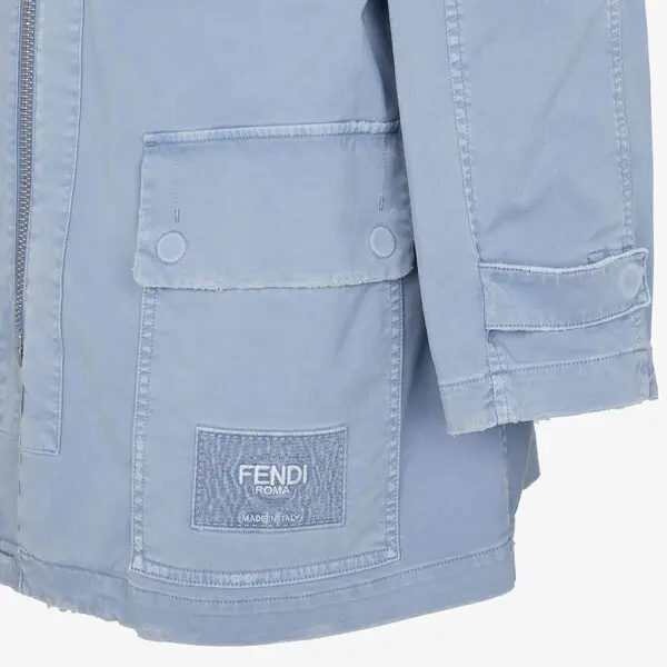 Fendi Gabardine Parka