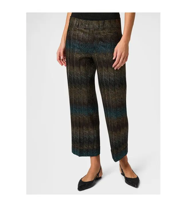 Missoni Zig-zag Pleated Trousers - Black