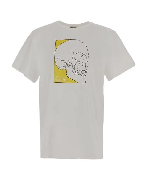 Alexander McQueen Graphic Printed Crewneck T-shirt