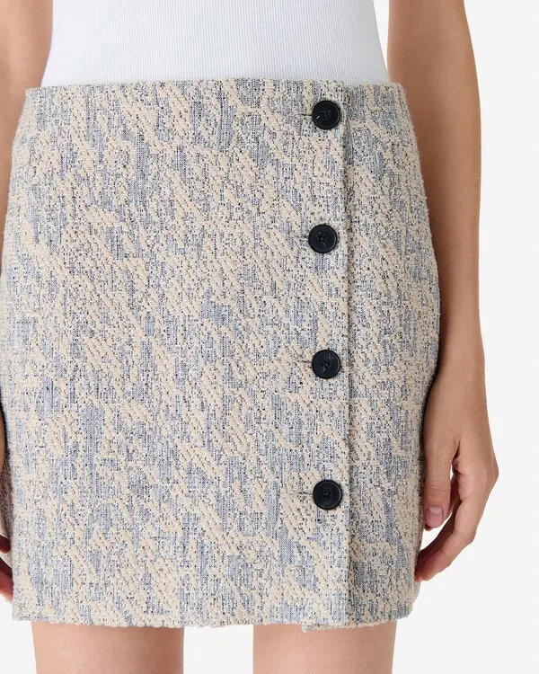 IRO PARIS Elixio Mini Skirt - Beige