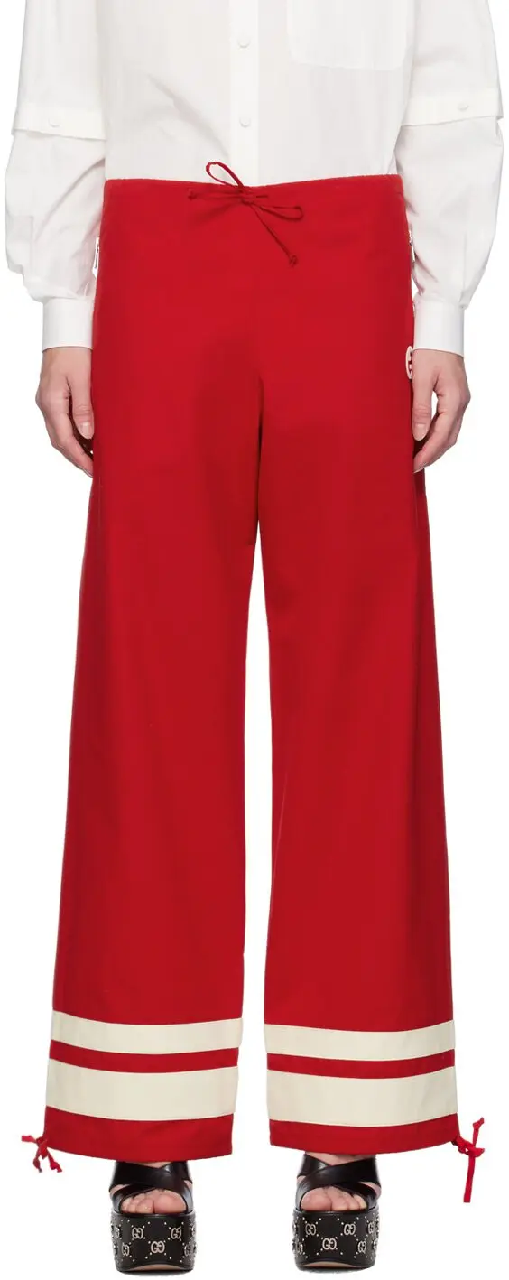 Gucci Interlocking G Logo Pants