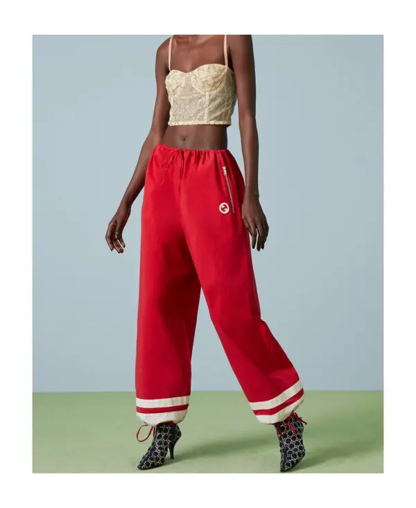 Gucci Interlocking G Logo Pants