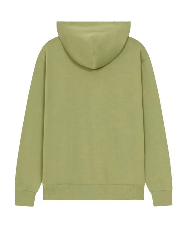 Kenzo Hooded Zipped 'boke Flower' Crest Jumper - Green