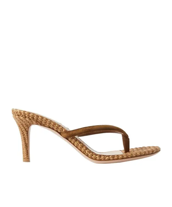GIANVITO ROSSI Open Toe Stiletto Sandals