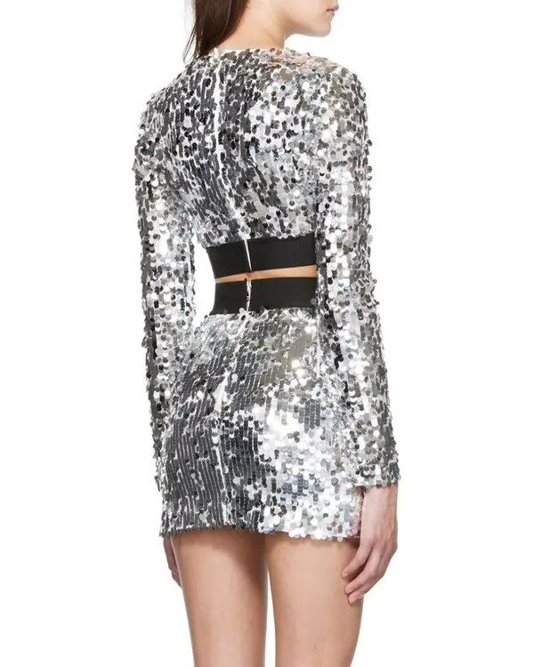 Dolce & Gabbana Sequin Embellished Crewneck Top