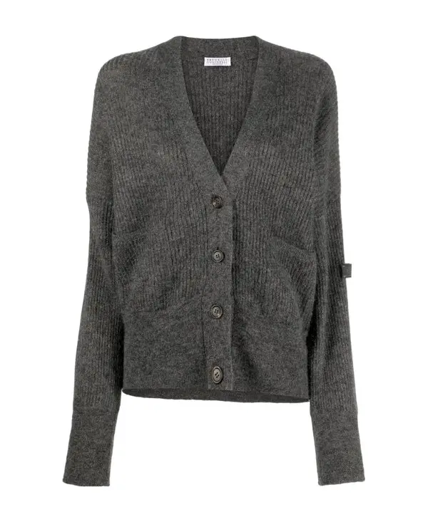 Brunello Cucinelli Button-up Knitted Cardigan