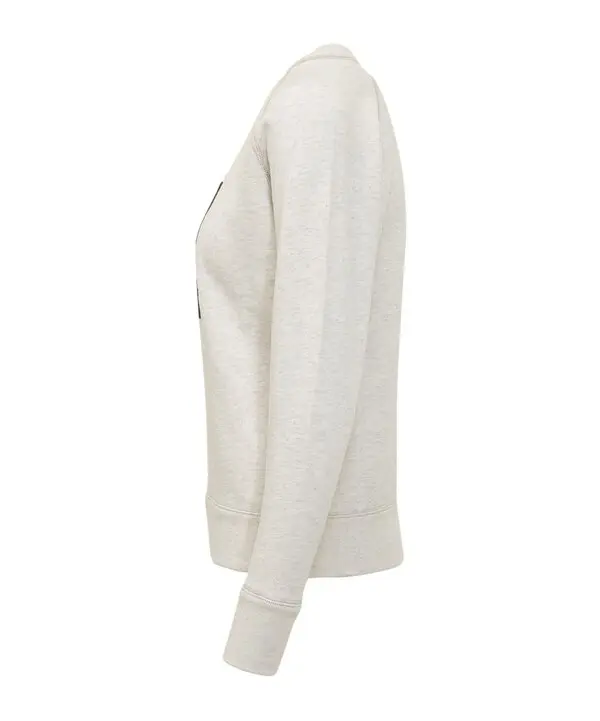 Isabel Marant Étoile Millyny" Crewneck Sweatshirt With Logo Graphic - Light Beige