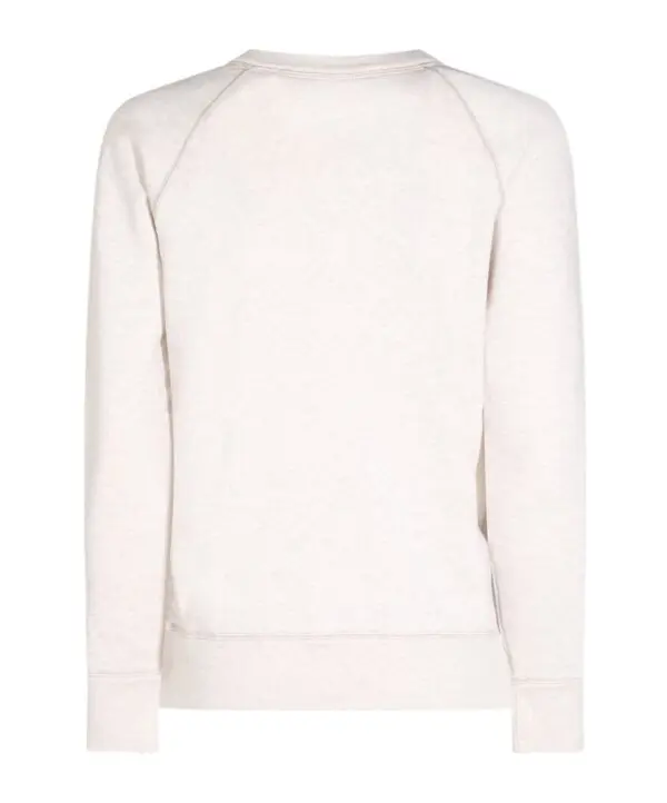 Isabel Marant Étoile Millyny" Crewneck Sweatshirt With Logo Graphic - Light Beige