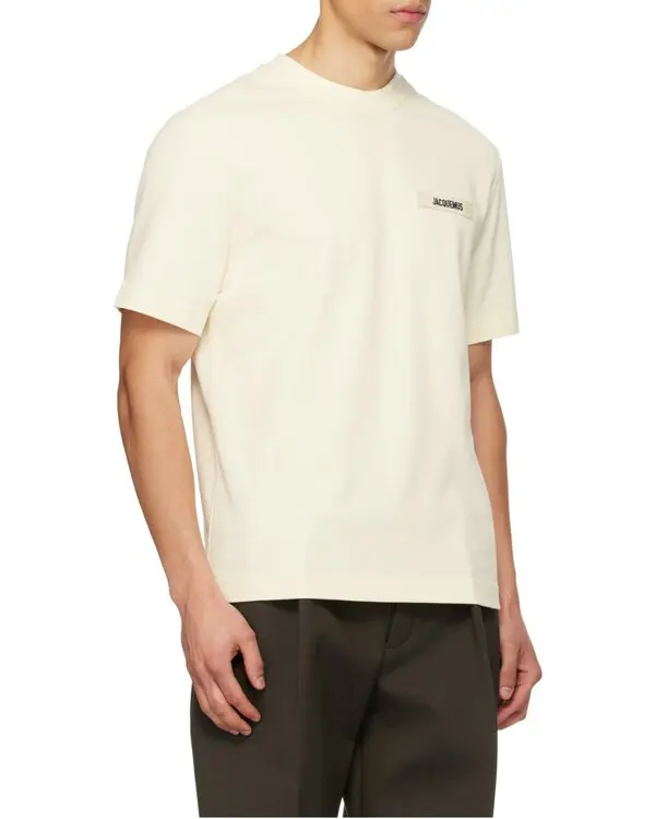 Jacquemus Gros Grain T-shirt - Light Brown