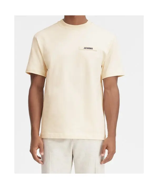 Jacquemus Gros Grain T-shirt - Light Brown