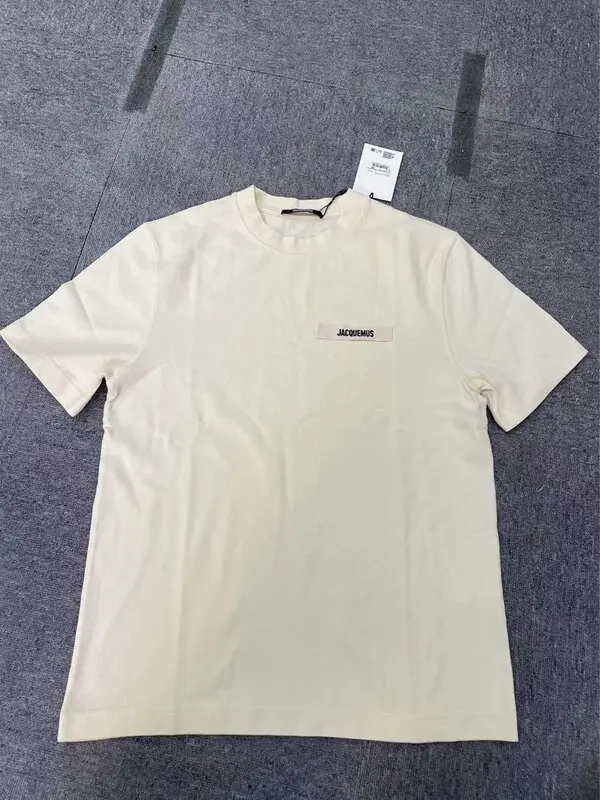 Jacquemus Gros Grain T-shirt - Light Brown