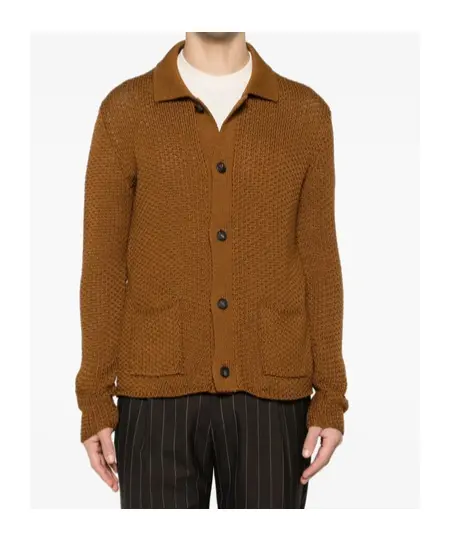 Tagliatore Long-sleeved Knitted Cardigan