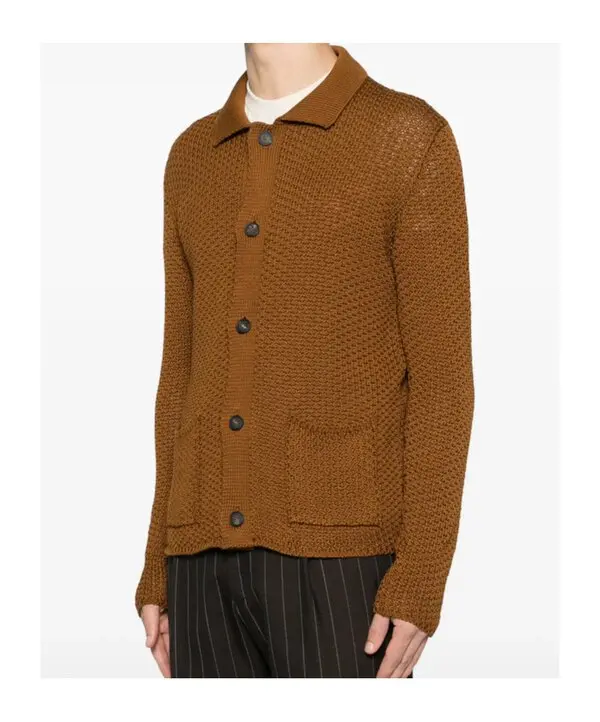 Tagliatore Long-sleeved Knitted Cardigan