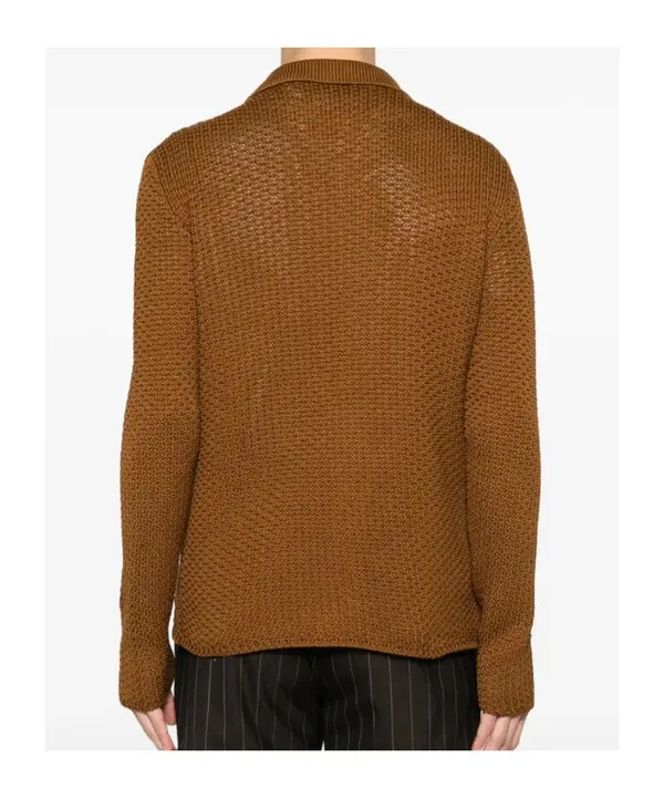 Tagliatore Long-sleeved Knitted Cardigan
