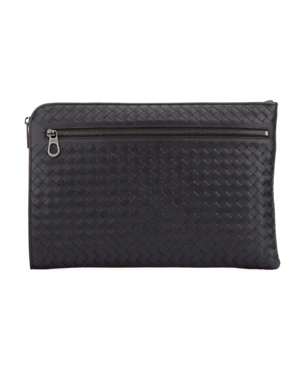 Bottega Veneta Intrecciato Weave Small Document Case