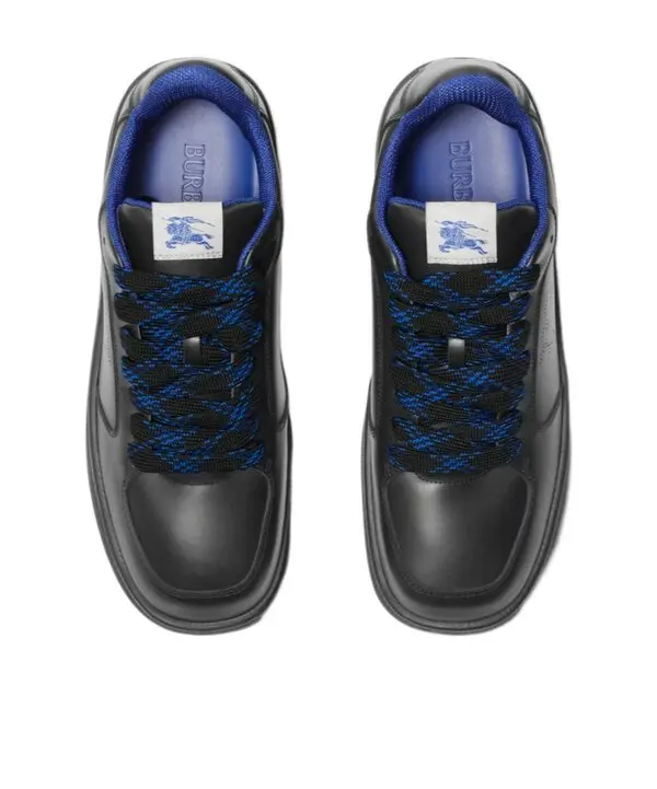 Burberry Perforated Lace-up Sneakers