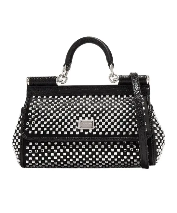 Dolce & Gabbana Small Embellished Sicily Bag