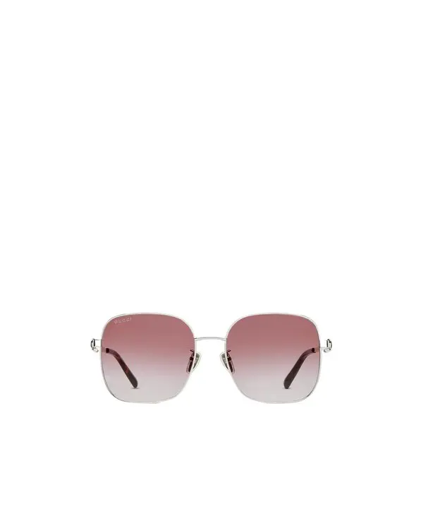 Gucci Chinese New Year Series Square Frame Sunglasses - Pink